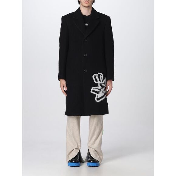 Off-White | Jackets & Coats | Offwhite Coat Men Black Men | Poshmark